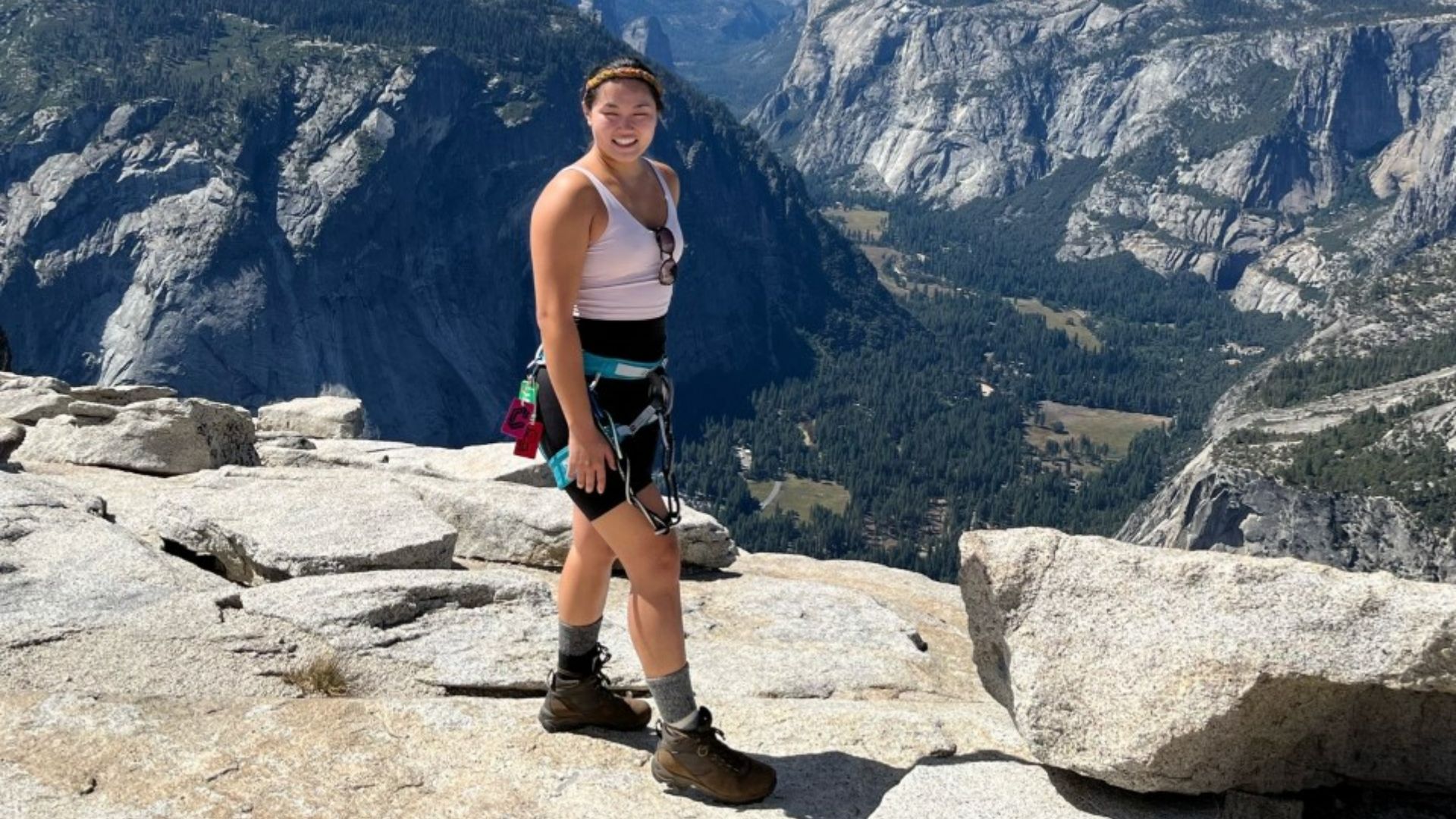 A Climber is on a Hike After 2 Hours - Outdoor Driving