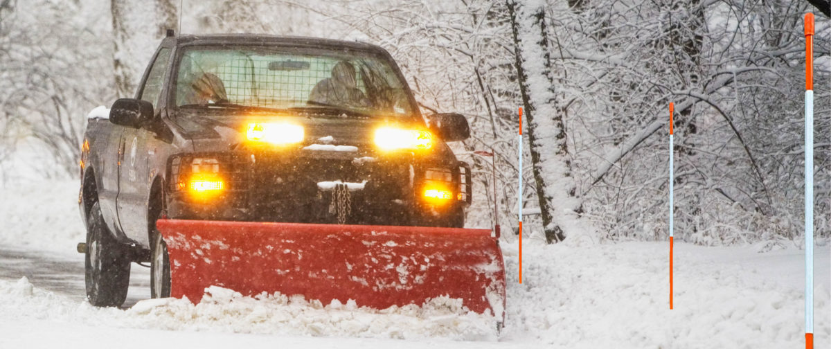 How to Put in Snow Stakes - Outdoor Driving