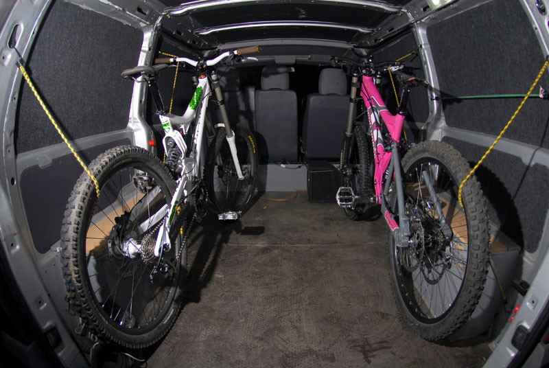 How to Transport a Bike in a Van - Outdoor Driving