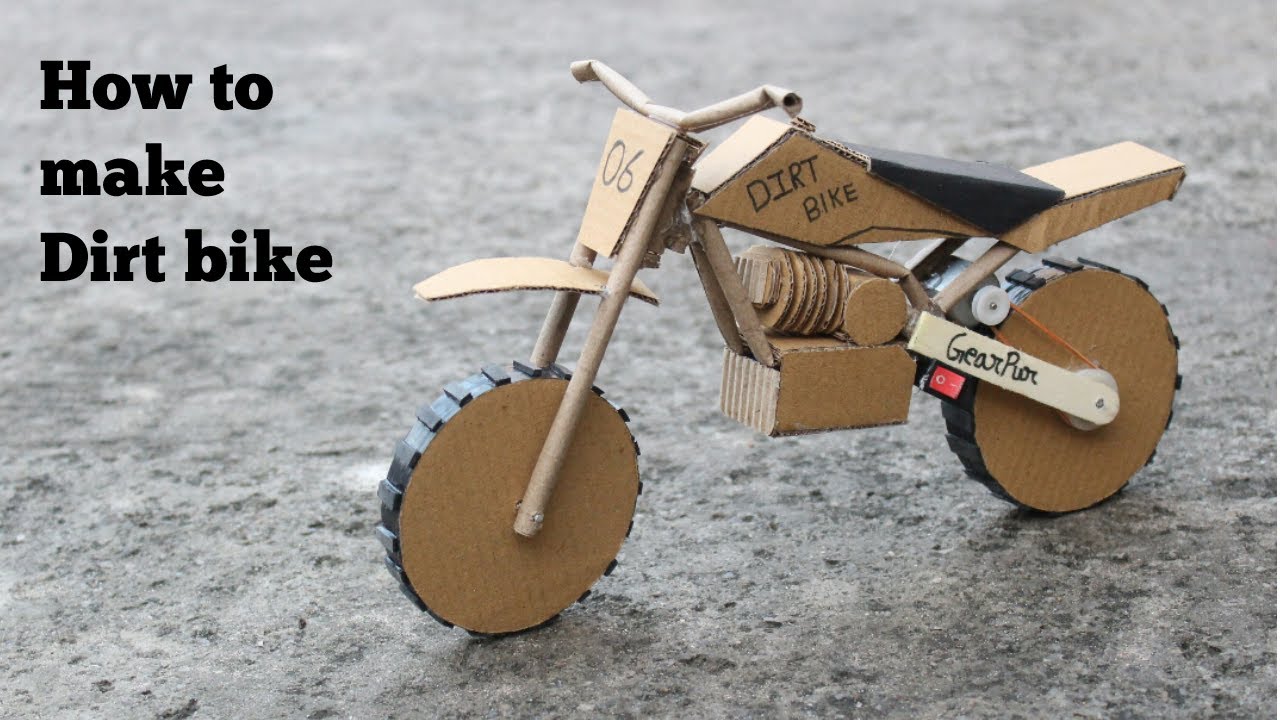 How to Make a Bike Out of Cardboard - Outdoor Driving
