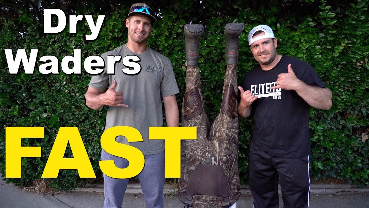 How to Dry Waders Fast - Outdoor Driving